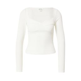 MONKI Shirt female White size XL