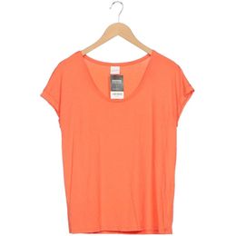 Madeleine Mode MADELEINE T-Shirt Damen Gr&ouml;&szlig;e XL Second Hand orange