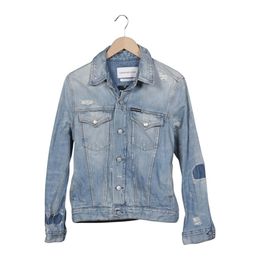 Calvin Klein Jeans Jacke Damen Gr&ouml;&szlig;e L Second Hand hellblau