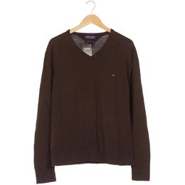 Tommy Hilfiger Pullover Herren Gr&ouml;&szlig;e XXL Second Hand braun