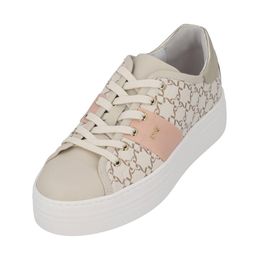 Nero Giardini Sneaker 'E409956D' Damen Gr&ouml;&szlig;e 41 creme / hellbraun / rosa