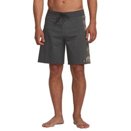 Billabong Boardshorts 'Bah Pro' Herren Gr&ouml;&szlig;e XS dunkelbeige / schwarz / wei&szlig;