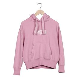 Tommy Jeans Kapuzenpullover Damen Gr&ouml;&szlig;e XS Second Hand pink