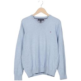 Tommy Hilfiger Pullover Herren Gr&ouml;&szlig;e M Second Hand hellblau