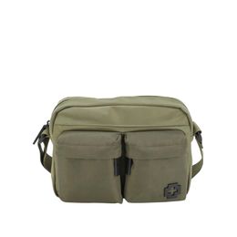 Strellson Wood Street Odd - Umh&auml;ngetasche 24 cm S (black) in khaki | Gr.: onesize