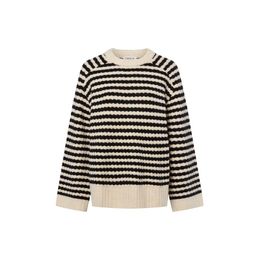 EDITED Strickpullover Lennon in beige schwarz - 0001 | Gr.: S
