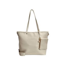 Seidenfelt Selje - Shopper 43 cm (black) in cream | Gr.: onesize