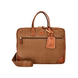 Bric'S BRIC`s Life Briefcase - Laptoptasche 38 cm (olive) in camel | Gr.: onesize