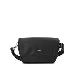 Zwei Mademoiselle MH40 - Umh&auml;ngetasche/G&uuml;rteltasche 25 cm (nubuk-black) in noir | Gr.: onesize