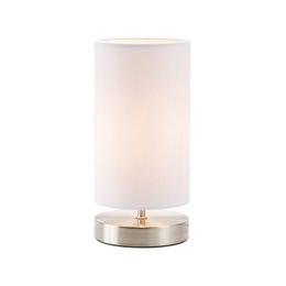 Brilliant Lampe Clarie Tischleuchte eisen/wei&szlig; | 1x D45, E14, 40W, geeignet f&uuml;r | Gr.: onesize