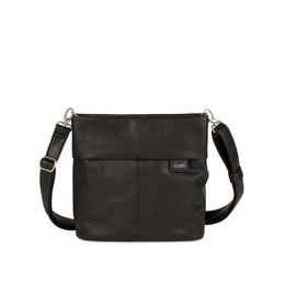 Zwei Mademoiselle M8 - Schultertasche 25 cm (sage) in schwarz | Gr.: onesize