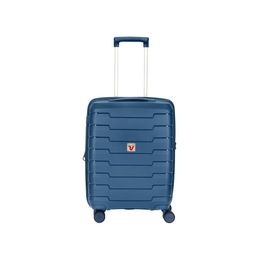 Roncato Skyline - 4-Rollen-Kabinentrolley S 55 cm erw. USB-Anschluss (ciliegia) in navy | Gr.: onesize