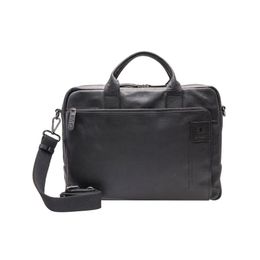 Strellson Hyde Park Charles Aktentasche Leder 39 cm Laptopfach in black | Gr.: onesize