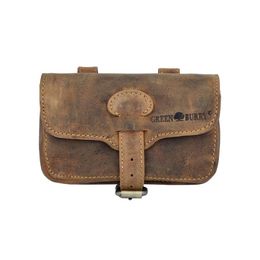 Green Burry Greenburry Vintage Military G&uuml;rteltasche Leder 16 cm in save brown | Gr.: onesize