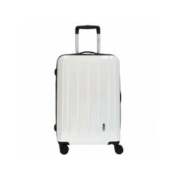 Check.In London 2.0 - 4-Rollen-Trolley 67 cm (orange) in weiss | Gr.: onesize