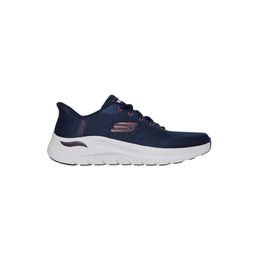 Skechers Sportliche Slipper in Blau | Gr.: 48.5
