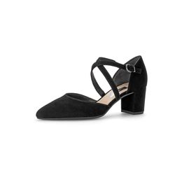 Gabor Riemchenpumps in Schwarz | Gr.: 38,5