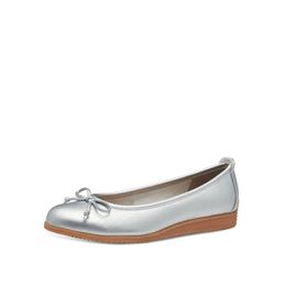 Marco Tozzi Ballerinas in Silber | Gr.: 41