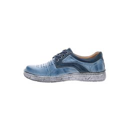 KRISBUT Sportliche Schn&uuml;rschuhe in Blau | Gr.: 44