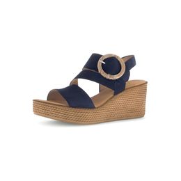 Gabor Keilsandaletten in Blau | Gr.: 40