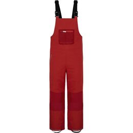 Normani Outdoor Sports Kinder Winter Latzhose Paulatuk in Rot | Gr.: 122/128