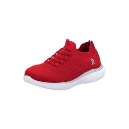 Rieker Sportliche Slipper in Rot | Gr.: 42