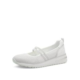 Marco Tozzi Ballerinas in Wei&szlig; | Gr.: 40