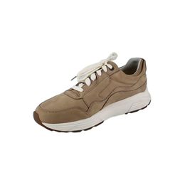 xsensible Sportliche Schn&uuml;rschuhe in Beige | Gr.: 44