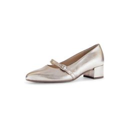 Gabor Riemchenpumps in Gold | Gr.: 39