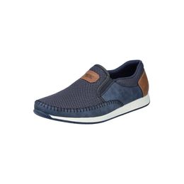 Rieker Sportliche Slipper in Blau | Gr.: 46