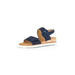 Gabor Comfort Keilsandaletten in Blau | Gr.: 37,5