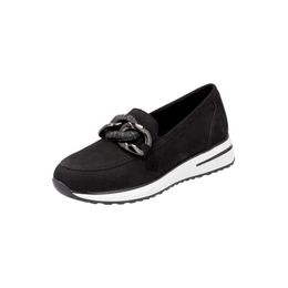 Remonte Sportliche Slipper in Schwarz | Gr.: 44
