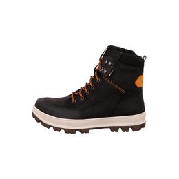 Superfit Schn&uuml;rstiefel in Schwarz | Gr.: 43