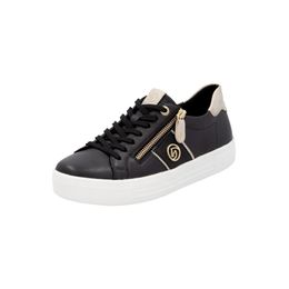 Remonte Plateau Sneaker in Schwarz | Gr.: 39