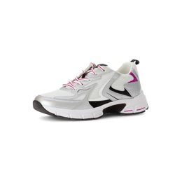 Gabor Comfort Sportliche Schn&uuml;rschuhe in Silber | Gr.: 38