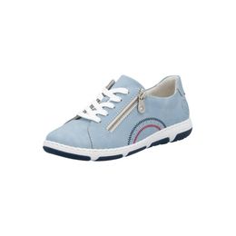 Rieker Sportliche Schn&uuml;rschuhe in Blau | Gr.: 37