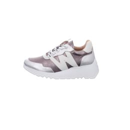 Wonders Sportliche Schn&uuml;rschuhe in Silber | Gr.: 38
