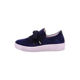 Gabor Sportliche Slipper in Blau | Gr.: 35
