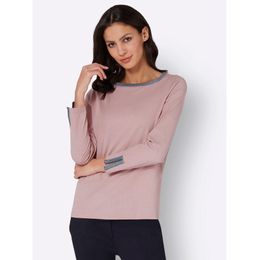 Sieh an! Langarmshirt in hortensie | Gr.: 44