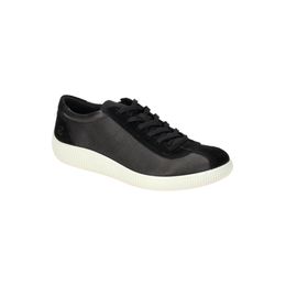 Ecco Sportliche Schn&uuml;rschuhe in Schwarz | Gr.: 45