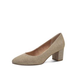 Marco Tozzi Klassische Pumps in Gold | Gr.: 39