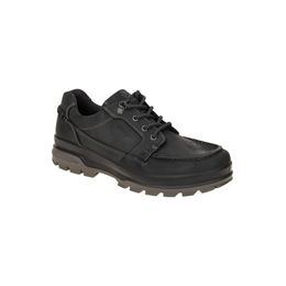 Ecco Mokassins Schn&uuml;rschuhe in Schwarz | Gr.: 41