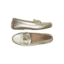 Lauren by Ralph Lauren Lauren Ralph Lauren Halbschuh Damen Gr&ouml;&szlig;e 38 Second Hand gold