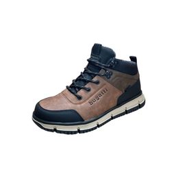 Bugatti Schn&uuml;rstiefeletten in Braun | Gr.: 44
