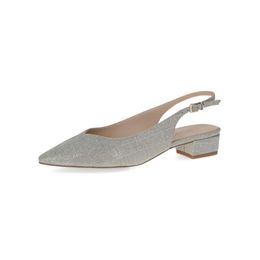 Peter Kaiser Slingpumps in Silber | Gr.: 37,5