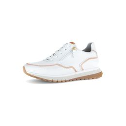 Gabor Comfort Sportliche Schn&uuml;rschuhe in Wei&szlig; | Gr.: 38