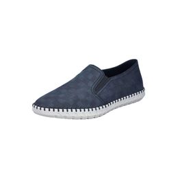 Rieker Sportliche Slipper in Blau | Gr.: 42
