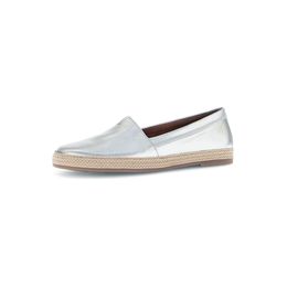 Gabor Espadrilles in Silber | Gr.: 40,5