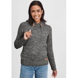 oxmo Strickpullover OXPhilla in Grau | Gr.: XL