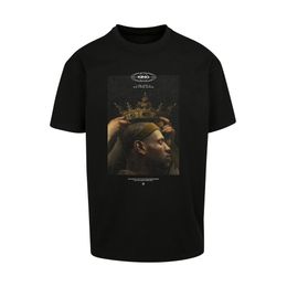 Mister Tee T-Shirt 'Kid from Akron' Herren Gr&ouml;&szlig;e 5XL braun / hellbraun / schwarz / wei&szlig;